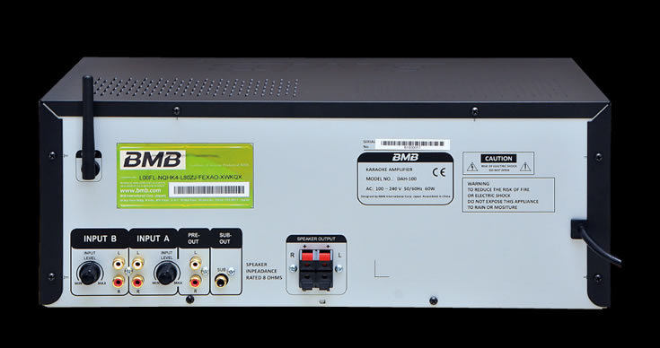 BMB BMB DAH-100 AMP | DJ Use Only Australia